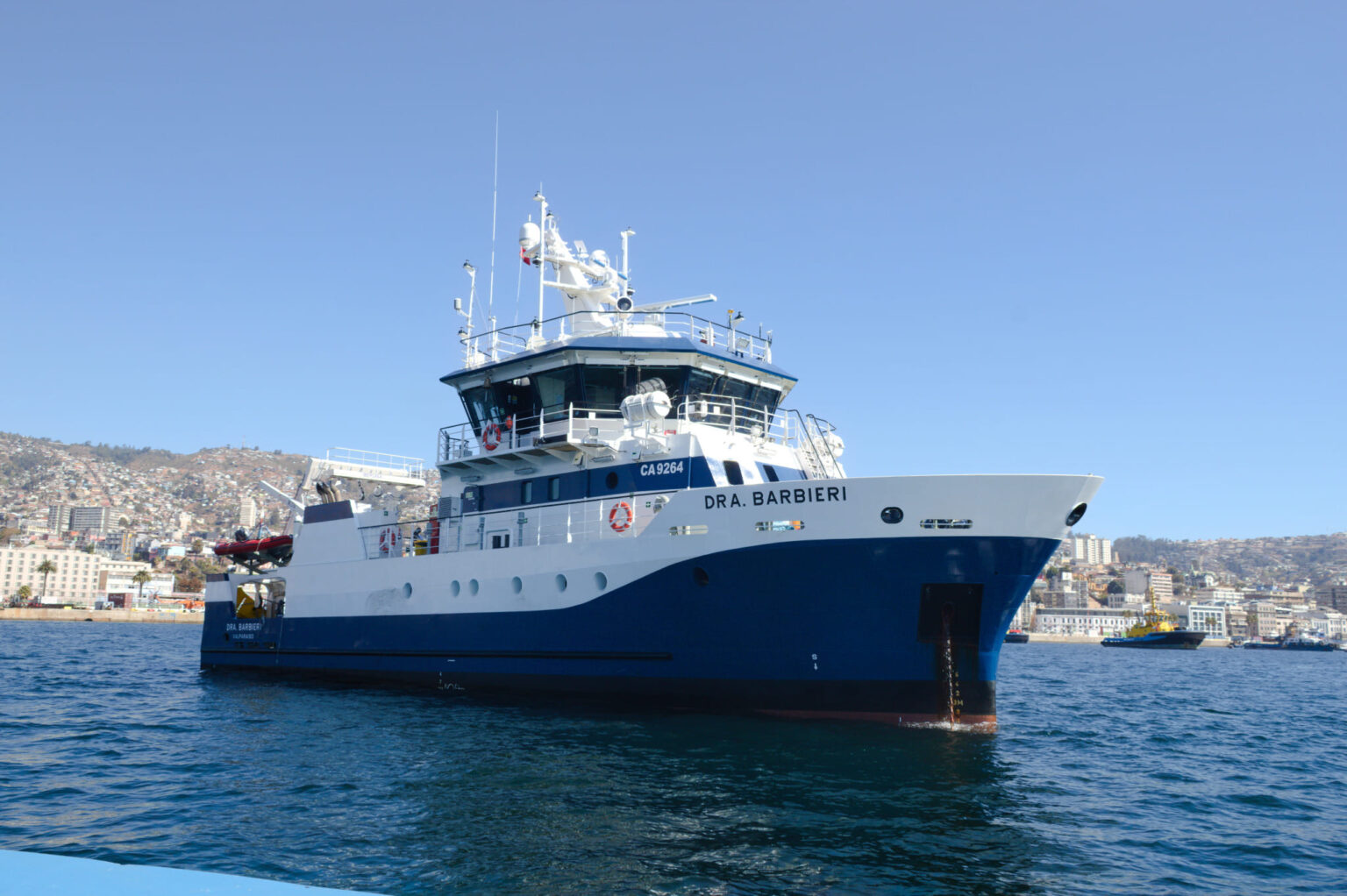 The research vessel Dra. Barbieri set sail to investigate anchovy in ...